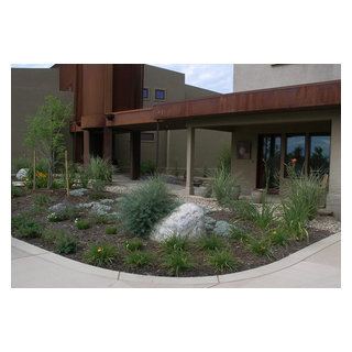 Edgy Elements Meets Ecoscape Enhancements - Contemporary - Landscape ...