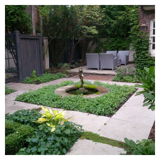 English Back Garden - Traditional - Landscape - Toronto - by Arbordale ...