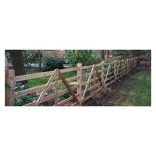 English Hurdle Fencing - Traditional - Landscape - Sacramento - by ...