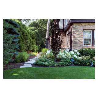 English Tudor Gem - Traditional - Landscape - Chicago - by ...