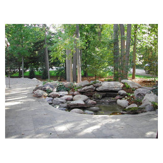 entrance water feature - Rustic - Landscape - Toronto - by Natural ...