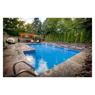 Etobicoke - Contemporary - Pool - Toronto - by Pro-Land Landscape ...