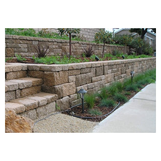 Europa Allan Block - Traditional - Landscape - San Luis Obispo - by Air ...