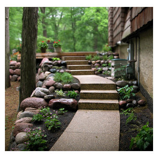 Exposed Aggregate - Traditional - Landscape - Chicago - by North Shore ...
