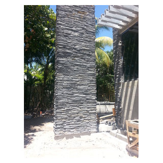 Facades / Exteriors with Natural Stone Wall Panels - Trendy - Have ...