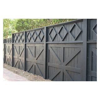Fence - Transitional - Landscape - Atlanta - by User | Houzz