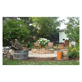 Fire Pit DIY - Contemporary - Landscape - Milwaukee - by Erin Lang ...