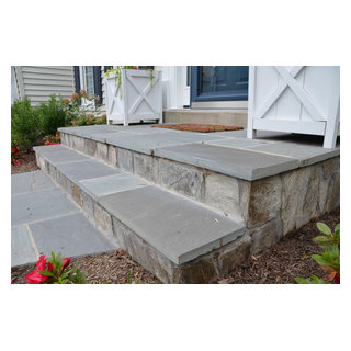 Flagstone Walkway - Ox Bow Circle - Sterling, VA - Landscape - DC Metro ...