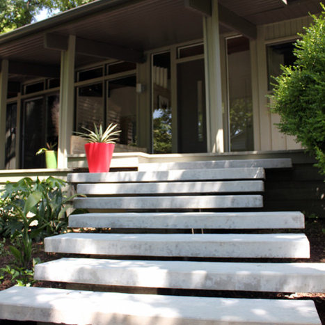 Floating Concrete Stairs - Photos & Ideas | Houzz