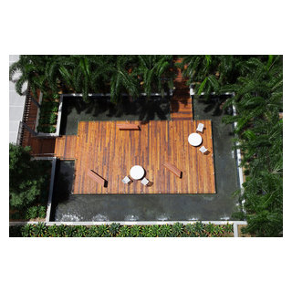 Floating Terrace - Tropical - Landscape - Miami - by Savino & Miller ...