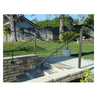 Forged Hand Rail - Contemporáneo - Jardín - Los Ángeles - de CMC FAB ...