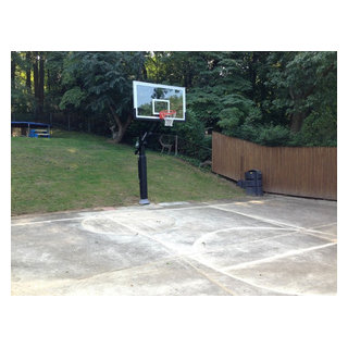 Frank L's Pro Dunk Platinum Basketball System on a 32x32 in Bethesda ...