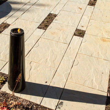 French Garden Concrete Walkway - Photos & Ideas | Houzz