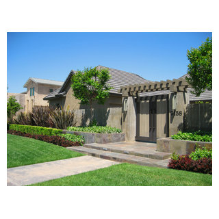 Front Entry Gate - Contemporary - Landscape - Other - by Westfall ...