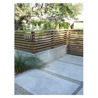 Front Entry - Contemporary - Landscape - Los Angeles - by Urban ...