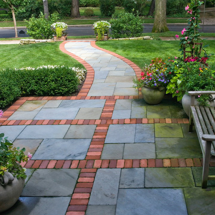 Front Entrance Paver Walkway - Photos & Ideas | Houzz