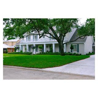 Front yard landscape projects - Traditional - Landscape - Houston - by ...