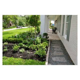 Front yard landscape projects - Traditional - Landscape - Houston - by ...