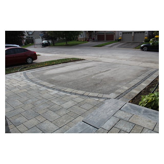 Front Yard Landscaping, Stonebridge, Modern Design - Traditional ...