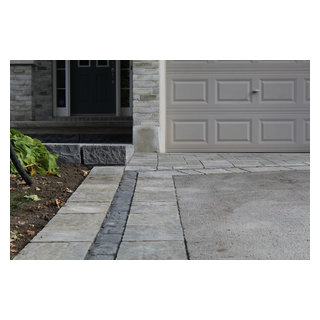 Front Yard Landscaping, Stonebridge, Modern Design - Traditional ...