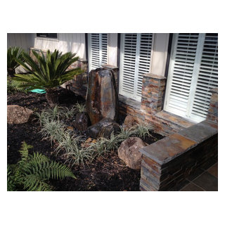 Front Yard Slate Tile - Traditional - Landscape - Sacramento - by ...