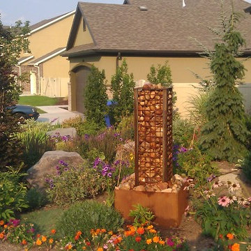 Gabion Water Feature - Photos & Ideas | Houzz