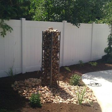 Gabion Water Feature - Photos & Ideas | Houzz