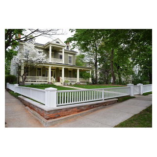 Georgian Colonial Historic Fence - Traditional - Landscape - Nashville ...