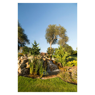 Golf Course Waterfall Feature - Traditional - Landscape - Other - by ...