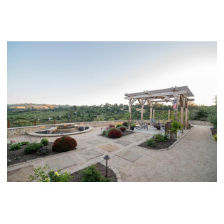 Gorgeous Outdoor Water Feature & Pergola - Traditional - Landscape ...