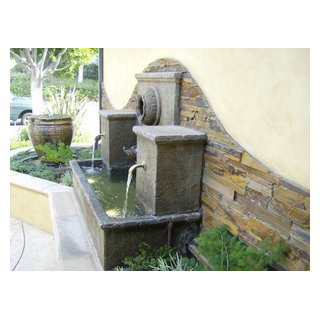 Grand Entrance Water Features - Modern - Garden - Los Angeles - by ...