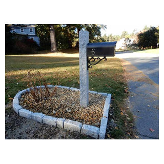 Granite Posts - Landscape - Boston - by Courtyard Concepts | Houzz
