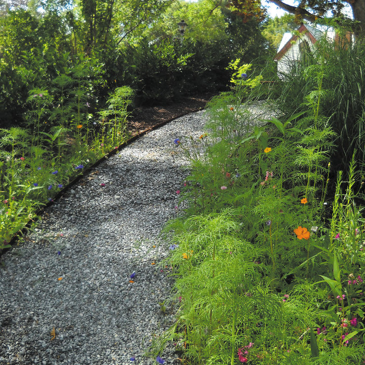 Corten Steel Edging Gravel Path - Photos & Ideas | Houzz