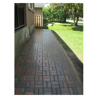 Hardscaping: Walkways & Driveway Extensions - Transitional - Landscape ...