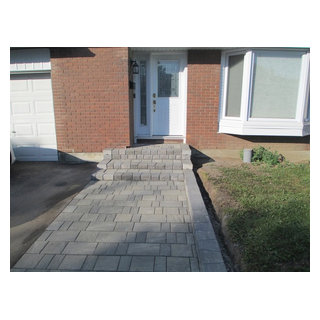 Hardscaping: Walkways & Driveway Extensions - Transitional - Landscape ...