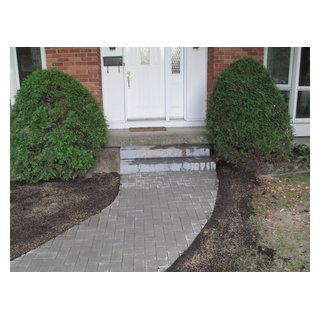 Hardscaping: Walkways & Driveway Extensions - Transitional - Landscape ...