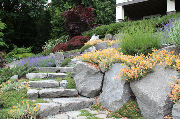 Enhance Your Garden Journey With Natural Stone Steps