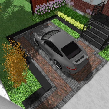 Parking Pad Front Yard - Photos & Ideas | Houzz