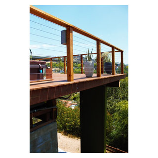 Hillside Decks - Contemporary - Landscape - Los Angeles - by LA-Decks ...