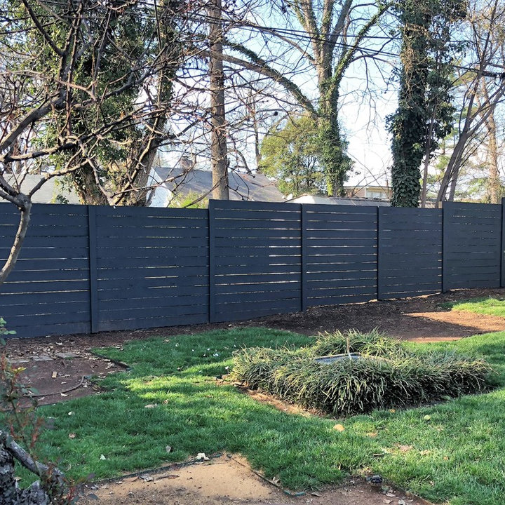 Horizontal Cedar Fence - Photos & Ideas | Houzz