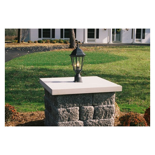 Indiana Limestone Pillar Cap - Landscape - Other - by Madison Block ...