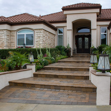 Interlock Paver Stairs - Photos & Ideas | Houzz