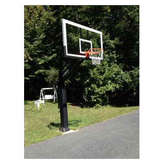 John C's Pro Dunk Platinum Basketball System on a 50x36 in Earlysville ...