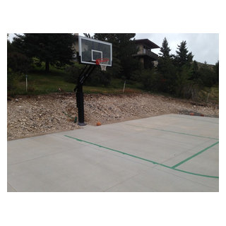 Kenneth R's Pro Dunk Platinum Basketball System on a 45x26 in Santaquin ...