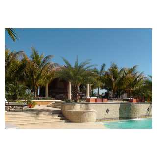 La Casa Grande - Mediterranean - Landscape - Miami - by Caruva Design ...