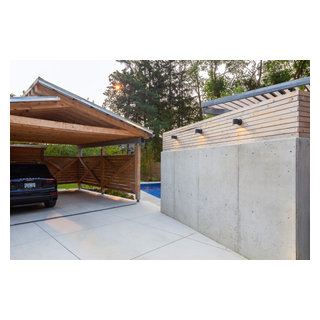 Landscape Design - West End Residence - Modern - Garage - Toronto - by ...