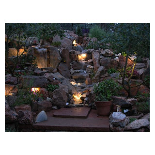 LED Waterfall Accent Lighting - Traditional - Landscape - St Louis - by ...