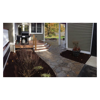 Lexington patio - Traditional - Landscape - Boston - by Prato ...