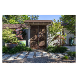 LotusLand South aka Sycamore Canyon Landscape - カントリー - 庭 - サンタバーバラ ...