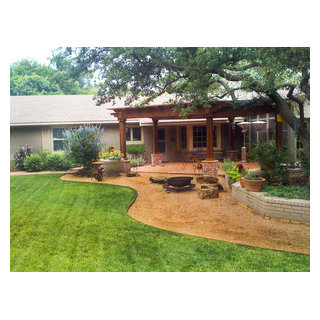Lubbock Landscape Design Install Maintain - Contemporary - Landscape ...